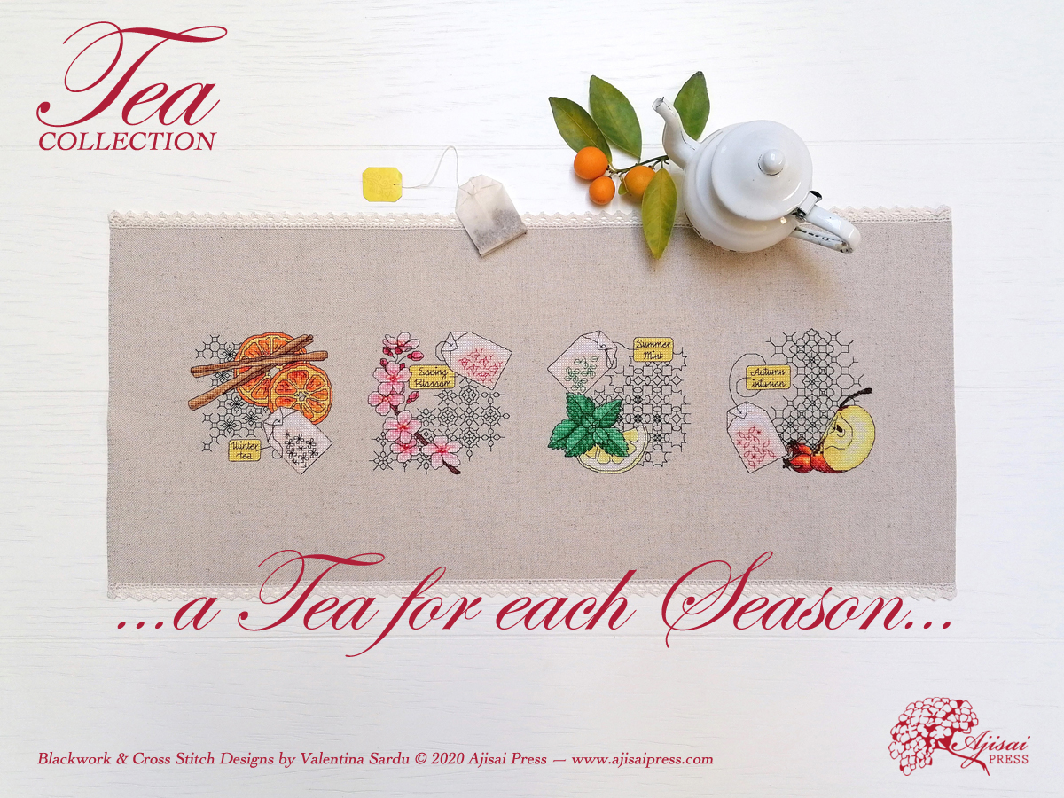 Tea Collection: eight new designs! – Ajisai Press