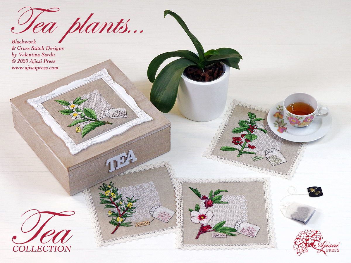 Tea Collection: eight new designs! – Ajisai Press